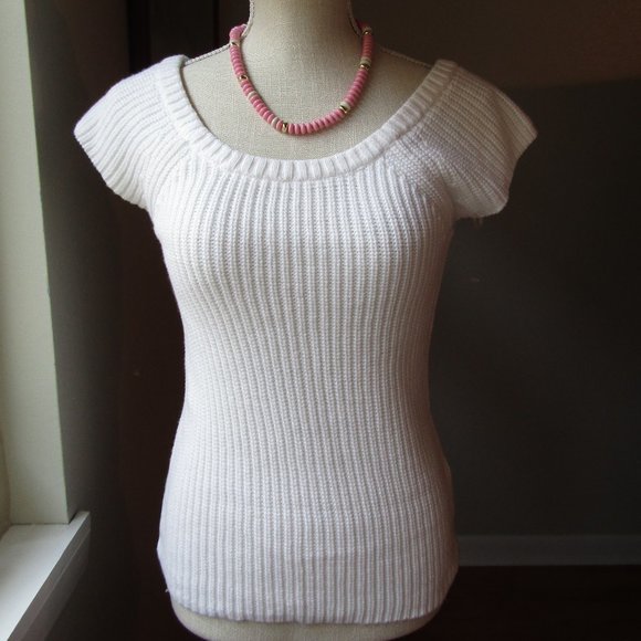 Boston Proper | Tops | Boston Proper Ribbed Knit Top Xs | Poshmark